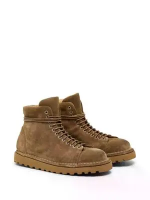Marsèll Pallottola Suede Ankle Boots - Brown