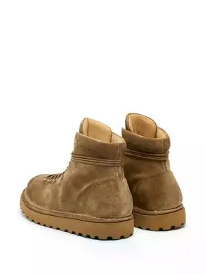Marsèll Pallottola Suede Ankle Boots - Brown