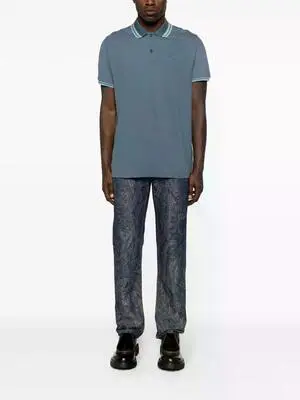 Etro Paisley Jacquard Straight-leg Trousers