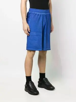 A-COLD-WALL* Debossed-logo Elasticated-waist Bermuda Shorts