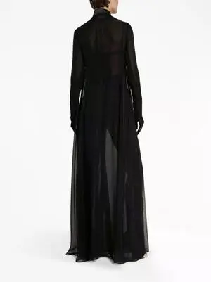 Dolce & Gabbana Wide-leg Stretch-silk Trousers