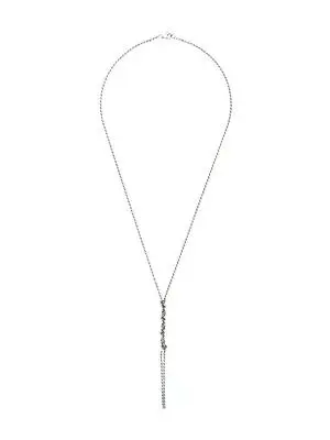 Emanuele Bicocchi Crochet Chain Necklace - Silver