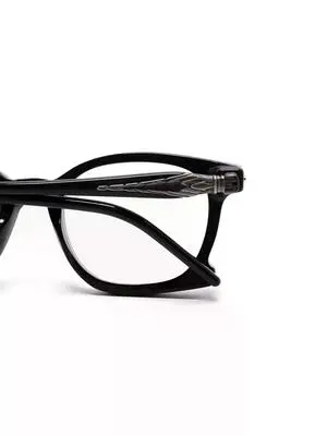 KUBORAUM Rectangular Frame Glasses - Black