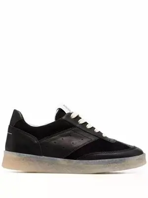 MAISON MARGIELA 6 Court Low-top Sneakers - Black