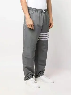 Thom Browne 4-bar Stripe Track Pants - Grey