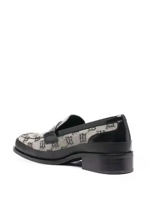 MISBHV Monogram-print Penny Loafers