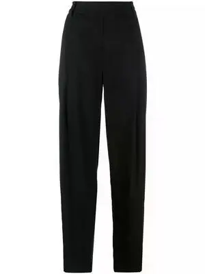 Vince Pleat-front Straight-leg Trousers