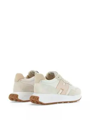Hogan Logo-patch Sneakers - Neutrals