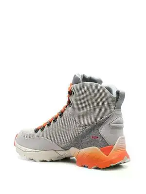 A-COLD-WALL* Logo-print Mesh High-top Sneakers