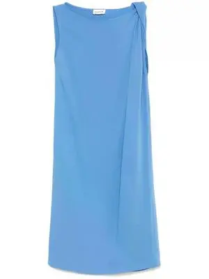 P.a.r.o.s.h Twist-detailing Midi Dress