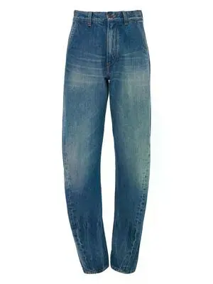 Victoria Beckham Twisted High-rise Jeans