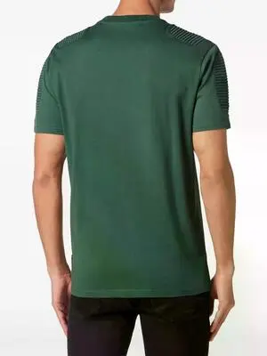 Philipp Plein Logo-appliqué Cotton T-shirt - Green