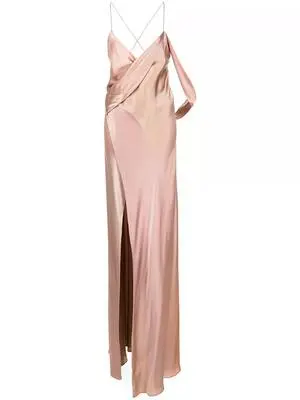 Michelle Mason Tie Detailed Evening Dresses