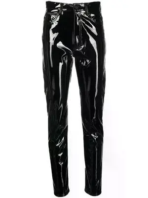 Philipp Plein Super-high Waisted Biker Trousers