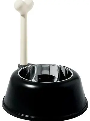ALESSI Lupita Bone-detail Dog Bowl
