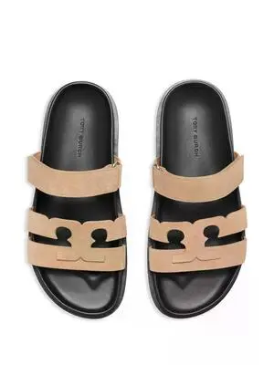 Tory Burch Ines Slides - Brown