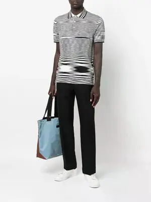 Missoni Marl-knit Polo Shirt