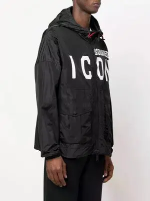 Dsquared2 Icon Color-block Logo-print Jacket