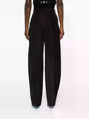 Alexander Wang Slit-detail Tapered Trousers
