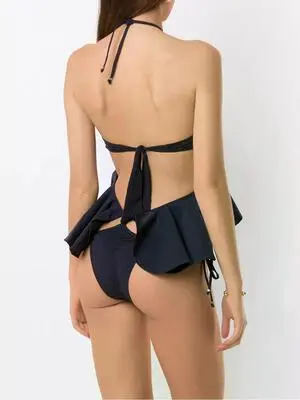 AMIR SLAMA Ruffled Swimsuit