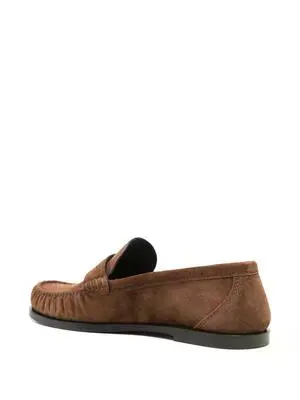 Saint Laurent Suede Loafers