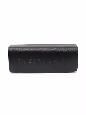 Thierry Lasry Marbled-effect Round Frame Sunglasses
