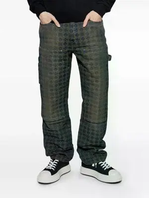 Amiri Ma Quad Jacquard Carpenter Jeans