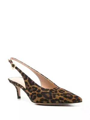 GIANVITO ROSSI 55mm Robbie Slingback Pumps