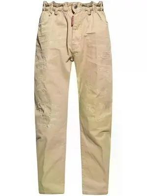 Dsquared2 Loose-fit Cotton Trousers