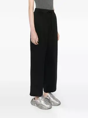 Y3 Logo-print Track Pants - Black