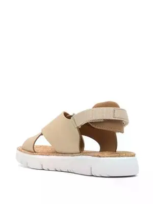 Camper Oruga Flat Sandals - Neutrals