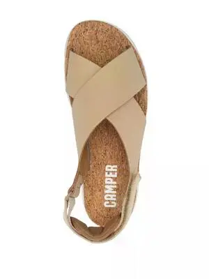 Camper Oruga Flat Sandals - Neutrals