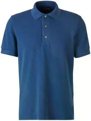 TOM FORD Short-sleeve Polo Shirt - Blue