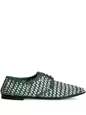Dolce & Gabbana Woven Derby Shoes