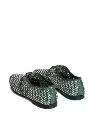Dolce & Gabbana Woven Derby Shoes