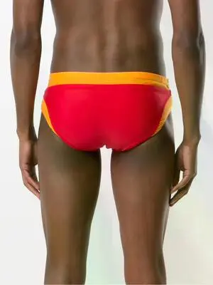 AMIR SLAMA Colour-block Swimming Trunks