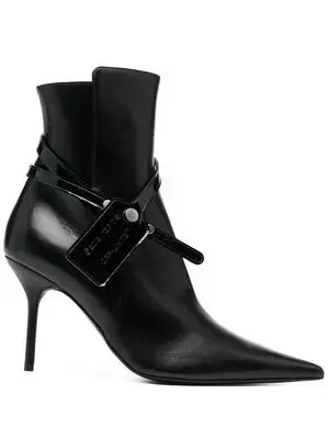 Off-White Nappa Ankle Boots