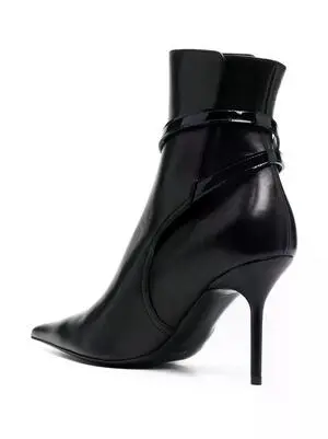 Off-White Nappa Ankle Boots