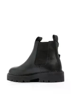 Tommy Hilfiger 40mm Logo-patch Leather Boots