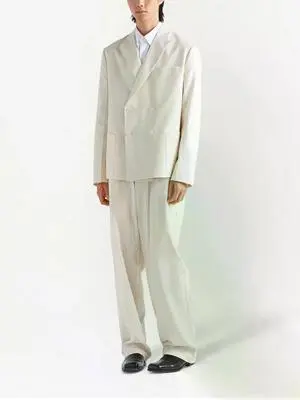 Prada Double-breasted Cotton Jacket