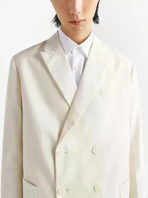 Prada Double-breasted Cotton Jacket