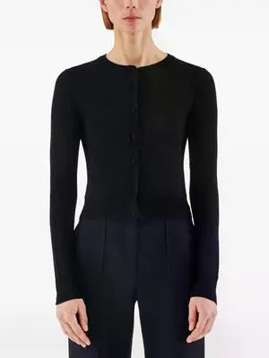 Adam Lippes Fine-knit Cropped Cardigan