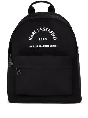 Karl Lagerfeld Rue St-guillaume Backpack - Black