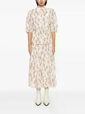 Gabriela Hearst Dugald Flared Skirt