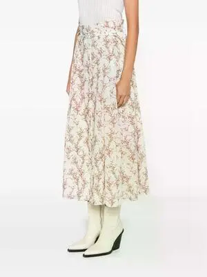 Gabriela Hearst Dugald Flared Skirt