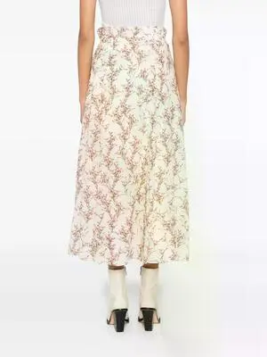 Gabriela Hearst Dugald Flared Skirt