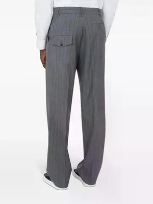 Moschino Pinstripe Virgin Wool Trousers