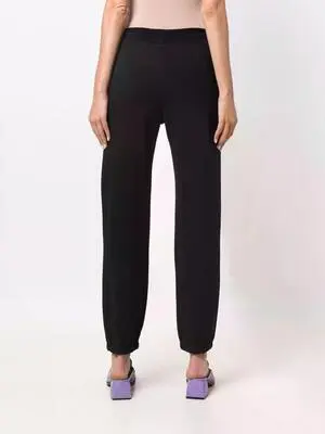 MSGM Cotton Logo Detail Jersey Sweatpants