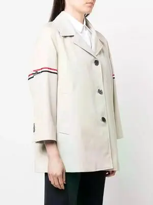 Thom Browne Single-breasted Short Coat
