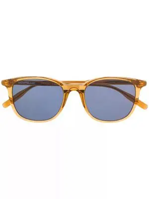 Montblanc Square Framed Sunglasses Yellow